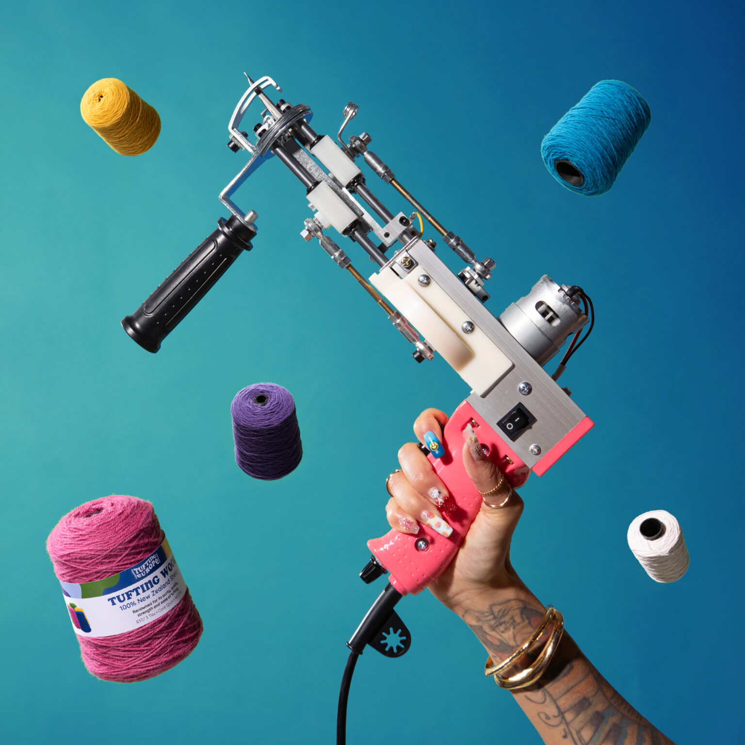 AK-1N Duo Cut & Loop Tufting Gun - Tufting Europe