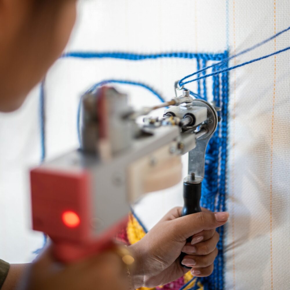 Bekijk Starters kit - Snel thuisbezorgd - Tufting Europe