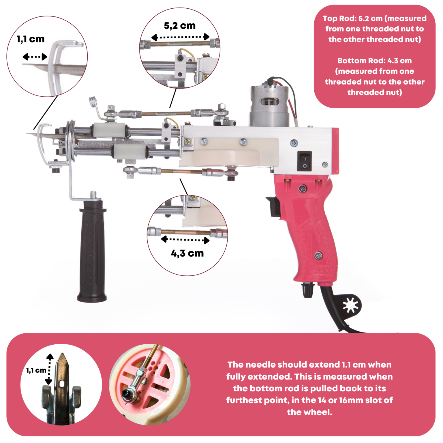AK-1N Duo Tufting Machine Basic Configuration Guide - Tufting Europe